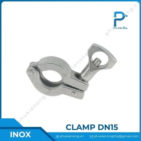 Clamp inox DN15 | Cùm kẹp inox phi 21
