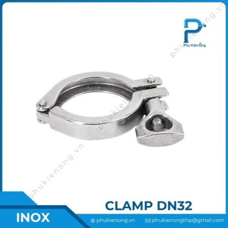 Clamp inox DN32 | Clamp kẹp ống inox phi 42