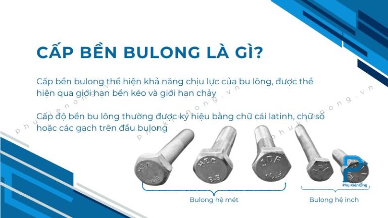 Cấp bền bulong là gì? Bảng tra cấp độ bền bu lông